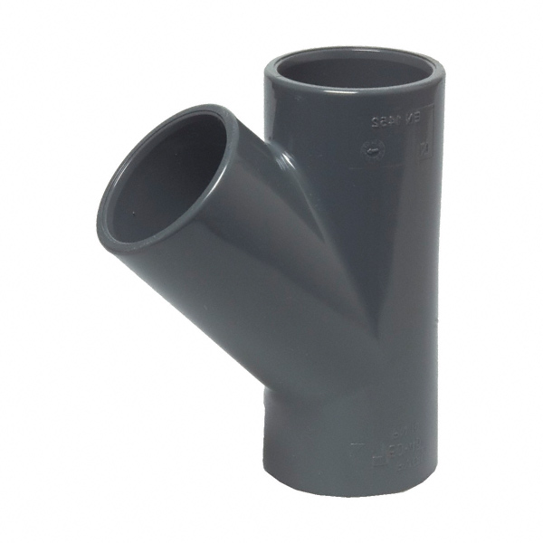 PVC-U T-Stück 110mm 45 Grad - Koitech Onlineshop